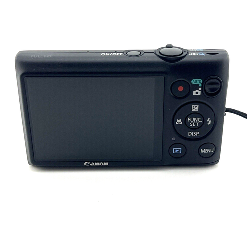 Canon PowerShot ELPH 300 HS / IXUS 220 HS 12.1MP Digital Camera - Black ...
