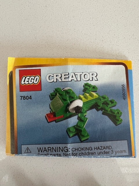 Lego Creator Lizard 7804 100% complete w/ instructions RARE | eBay