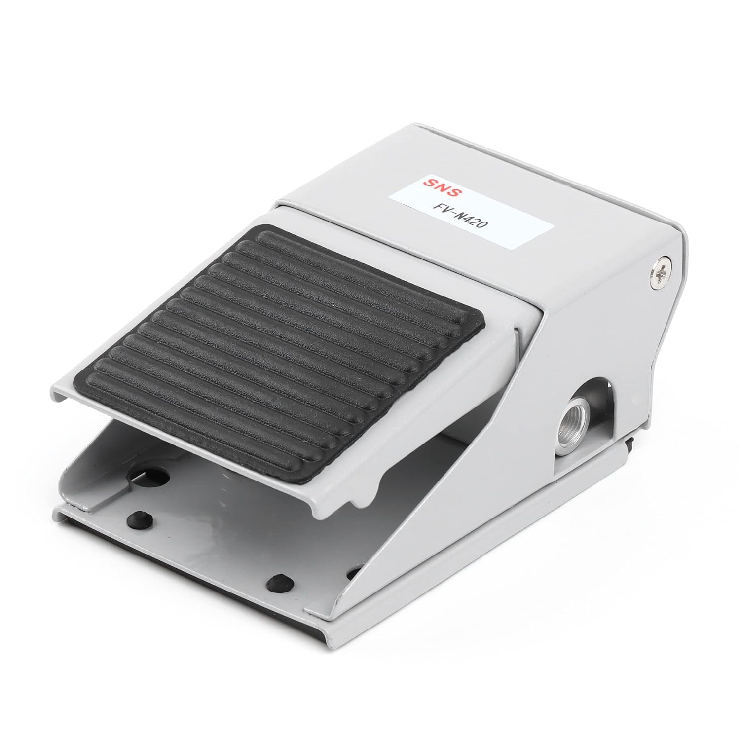 Pneumatic Foot Pedal Valve 1/4"NPT 4 Way 2 Position Threaded Rubber ...