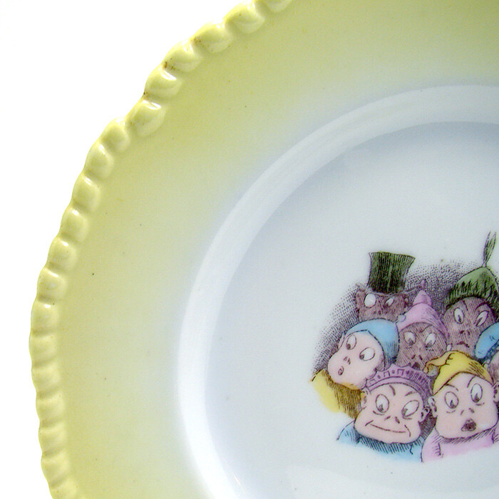 Palmer Cox Brownies Porcelain Plate with Seven Figures - 1900's | eBay
