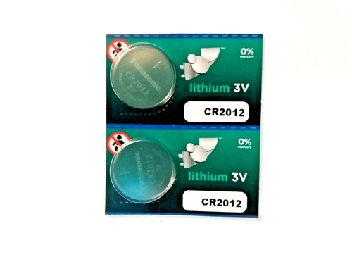2 Panasonic CR2012 Lithium Batteries CR2012 2012 3V Fast USA Shipping ...