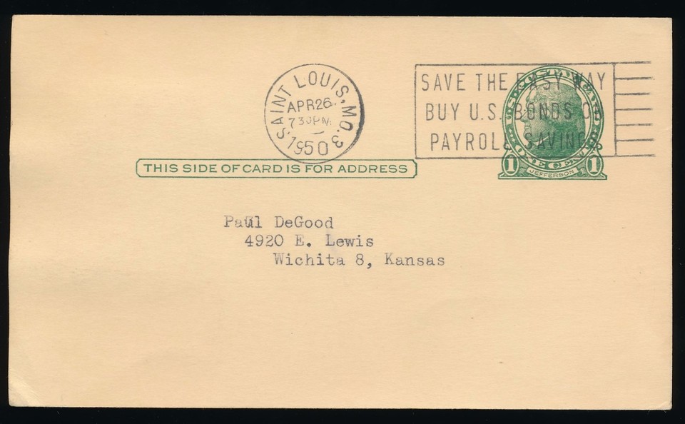 TOM FERRICK (1941-1952 Yankees, Senators, Indians) -Autograph 3x5 GPC ...