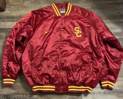 Vintage USC Trojans Nike Starter Baseball Team Issued Jacket XXL ...
