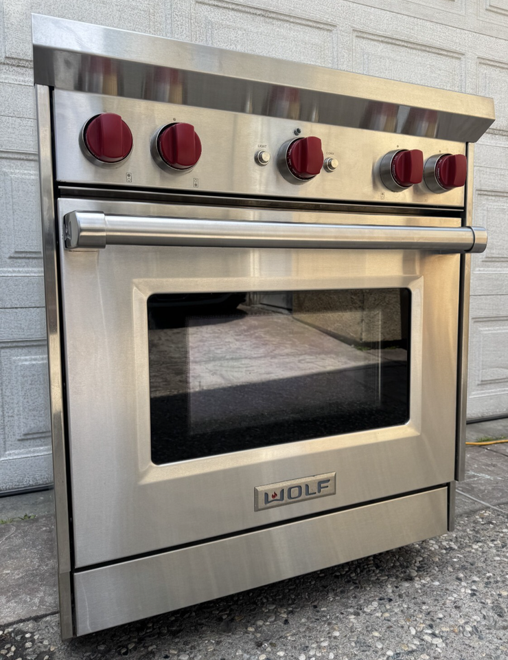 Used Wolf Gas Range