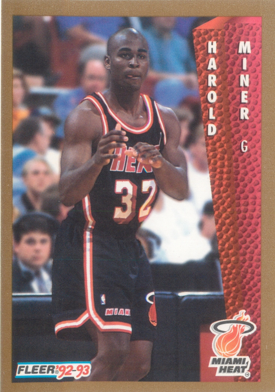 Harold Miner 1992-93 Fleer Basketball Card #369 Miami Heat | eBay
