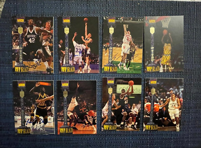 8 TETRAD SIGNED BASKETBALL ROOKIE CARDS | eBay