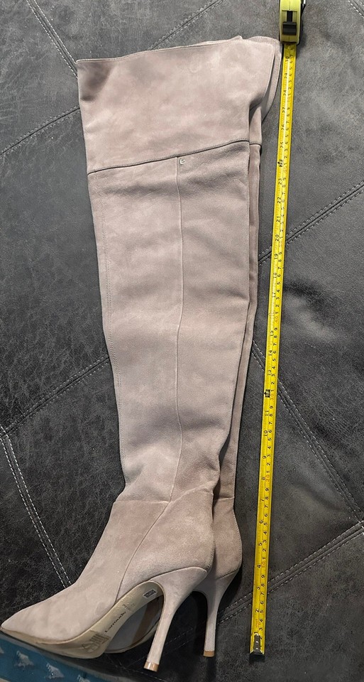 larroude boots Kate Sz 8.5m Super High Thigh High Boots Dark Sand Color ...