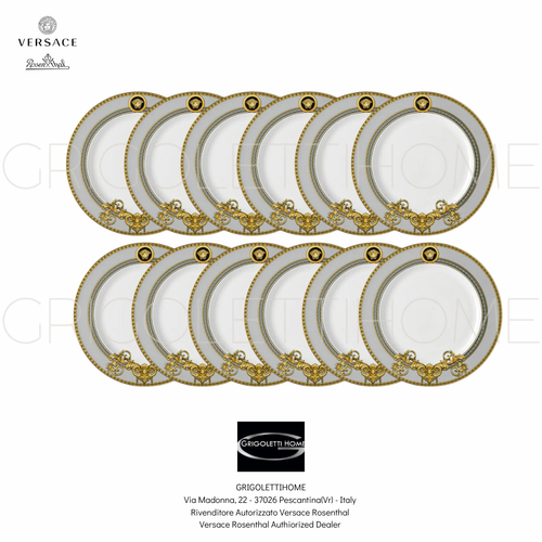 Versace Rosenthal - Prestige Gala - Set 12 dinner plates/Fruit CMS 22 ...