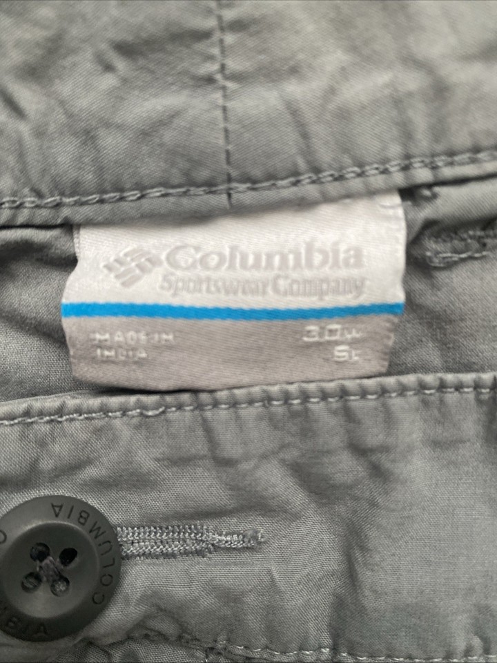 Womens Columbia Hiking Shorts Olive Green Size Small With 6 in Inseam ...