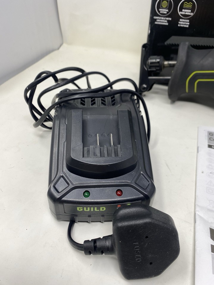 Guild 18v Cordless Reciprocating Saw With Battery And Charger | eBay UK