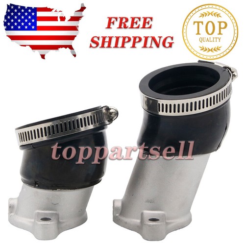 16211-415-000 2pc Carburetor Intake Manifolds Boots Gaskets Carb For ...