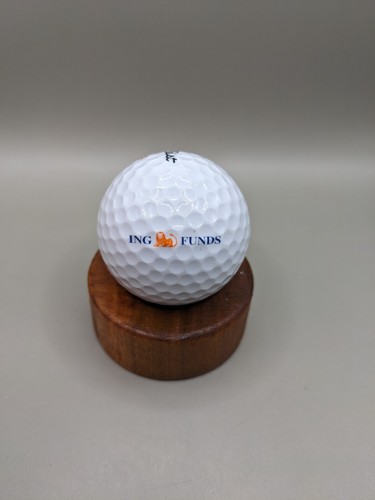 ING FUNDS Logo Golf Ball Titleist Collectors Display Ball | eBay