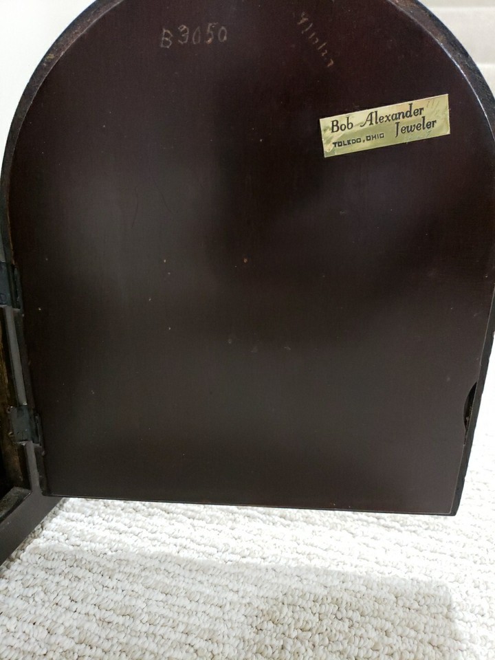 1927 Vintage Seth Thomas Key Winding Mantle Clock & Keys, Excellent To ...