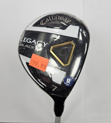 GOLF CLUBS FAIRWAY WOOD CALLAWAY LEGACY BLACK 2013 7W LOFT-21 R-FLEX ...