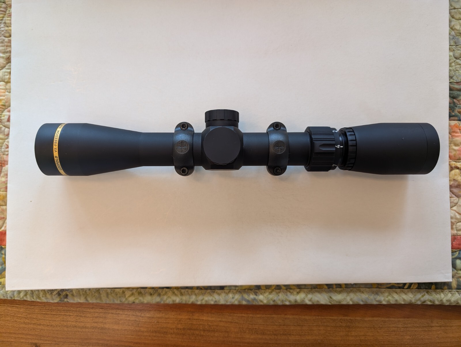 Leupold Vx-Freedom Rimfire 2-7x33 1 Inch Matte Rimfire MOA Riflescope ...