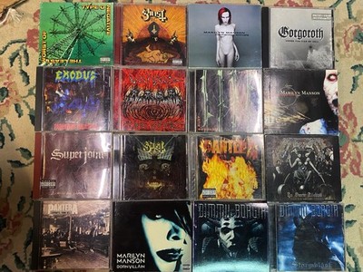 LOT 16 RARE HEAVY METAL BLACK METAL DEATH METAL CDS | eBay
