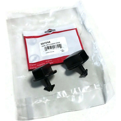 Superb 2 Pack Genuine Briggs & Stratton 597244 Air Cleaner Cap Knobs ...