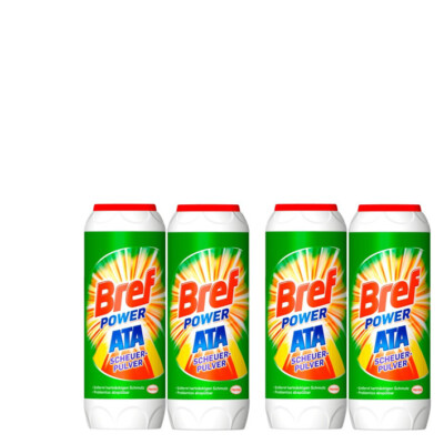 4x500ml Bref Power ATA Scheuerpulver Zitrusduft | eBay.de