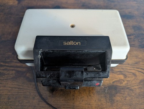 Vintage Salton Sandwich Maker SA-5 White 900W 120V Tested Works Retro ...