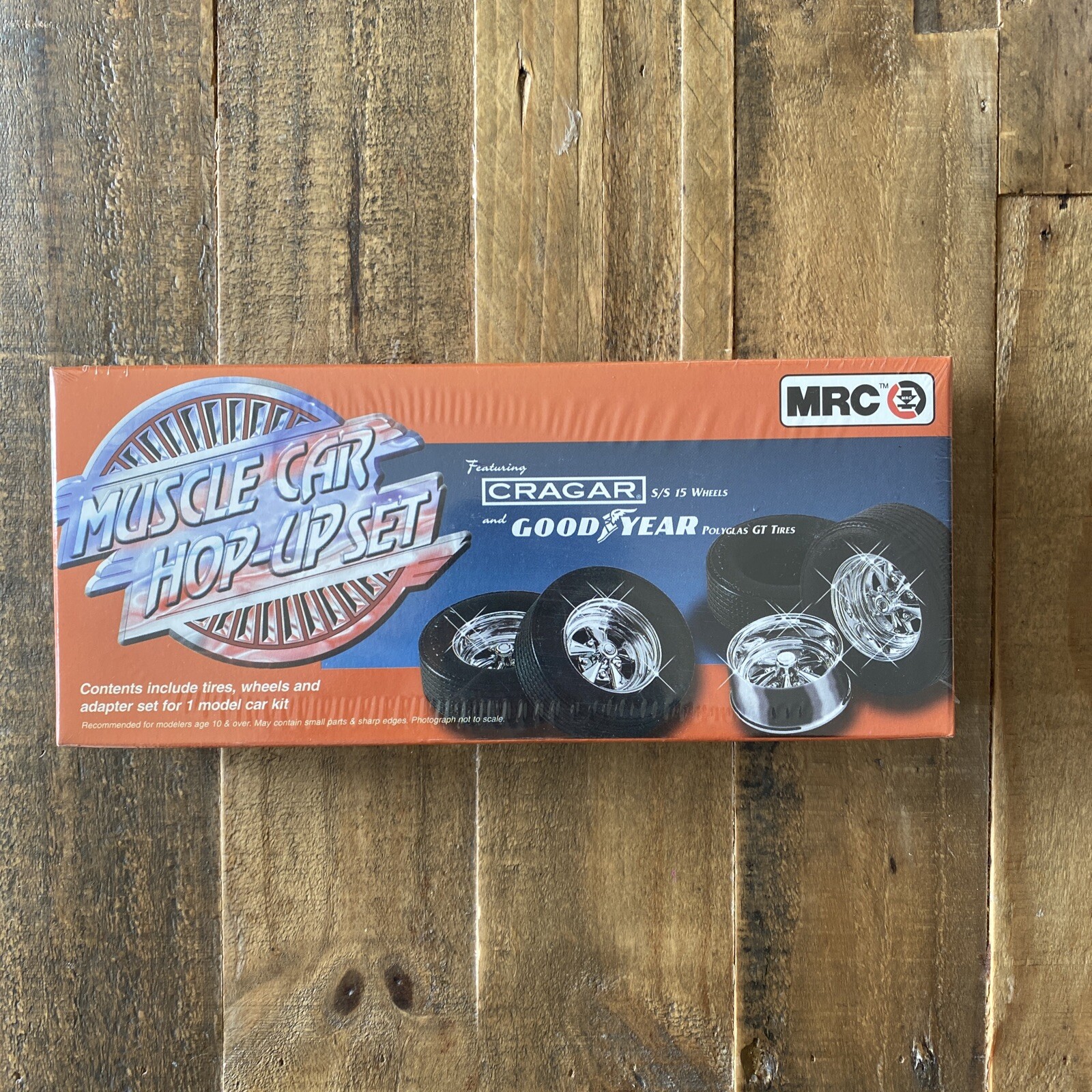 Vintage 1997 MRC Muscle Car Hop-Up Set BB106 Cragar And Goodyear Wheel ...