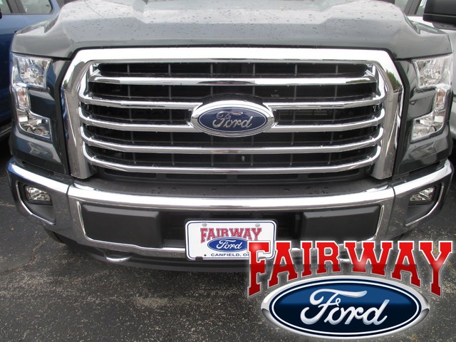 OEM FL3Z8200EA Front 5 Bar Chrome Radiator Grille Direct Fit for Ford ...