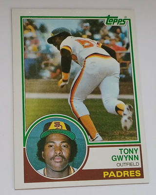 1983 TOPPS # 482 TONY GWYNN ROOKIE CARD PADRES HOF RC EX NM | eBay