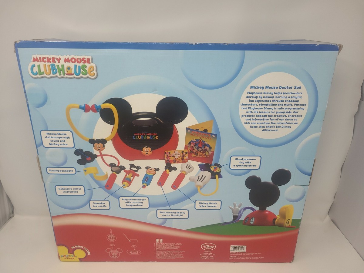 Mickey Mouse Clubhouse Doctor Kit Official Mickey Mouse Doctor Playset