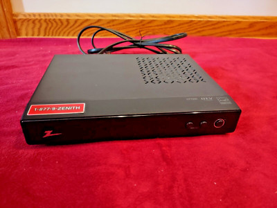 Zenith Digital TV Tuner Converter Box Model DTT901 No Remote | eBay