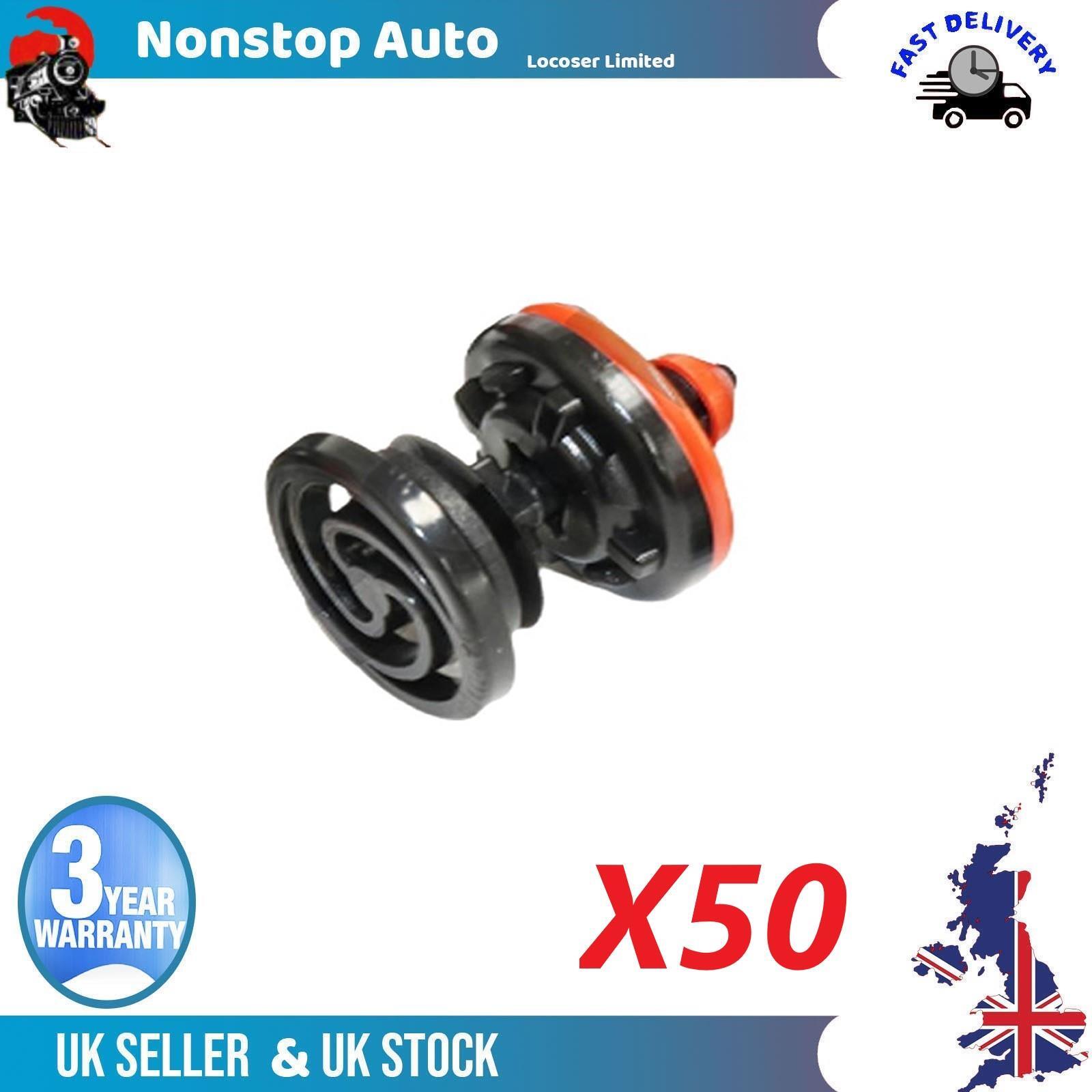 50X Door Panel Card Trim Clips Interior For VW Caddy III IV Polo V VI ...