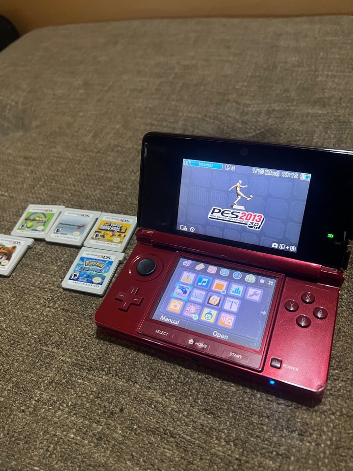 Nintendo 3DS Flame Red USA/Canada | eBay