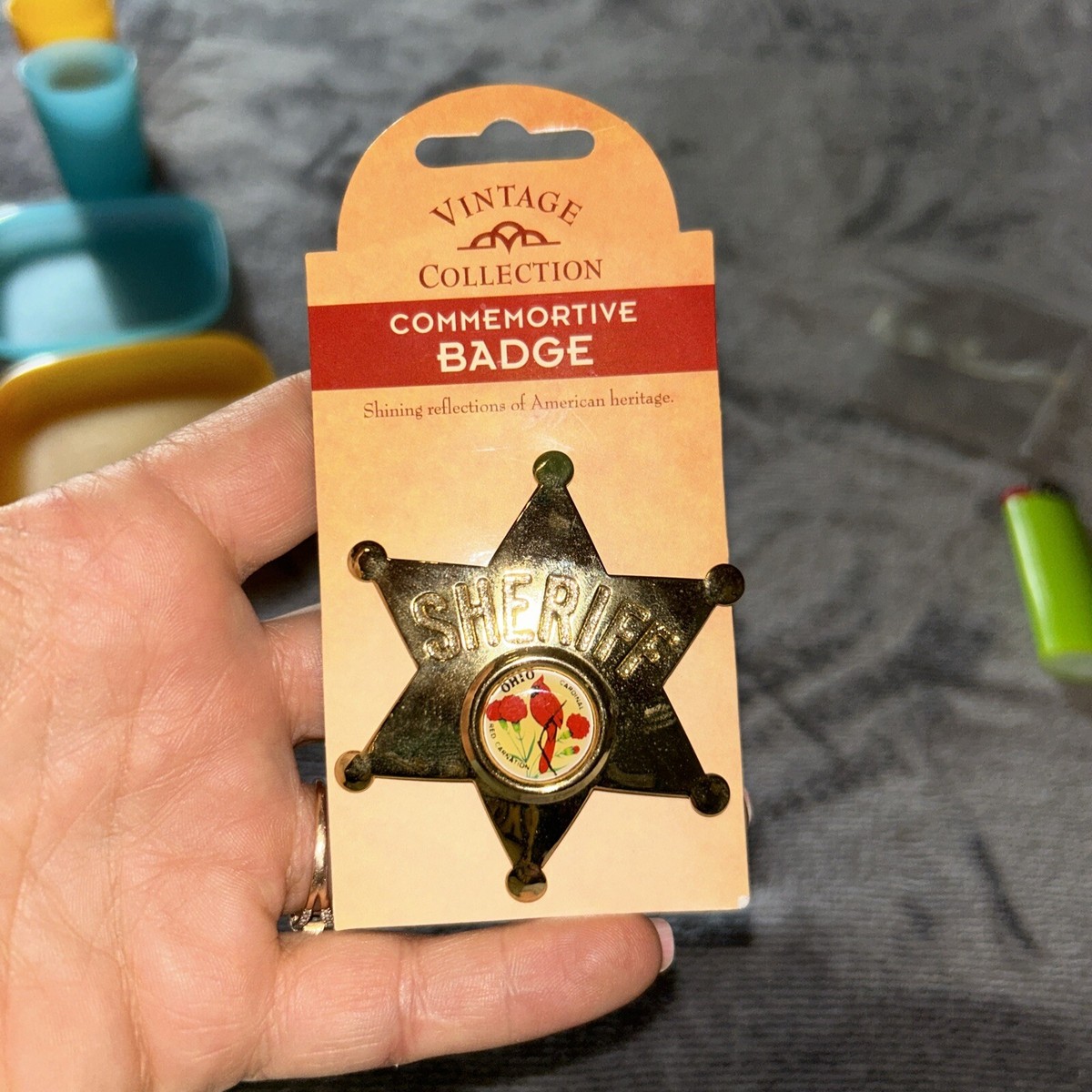 Ohio Deputy Sheriff Badge Cuyahoga Sheriff's Deputies Providing