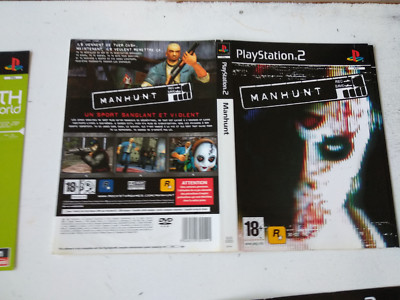 Jaquette/Front-Back cover Manhunt Sony Playstation PS2 FR | eBay