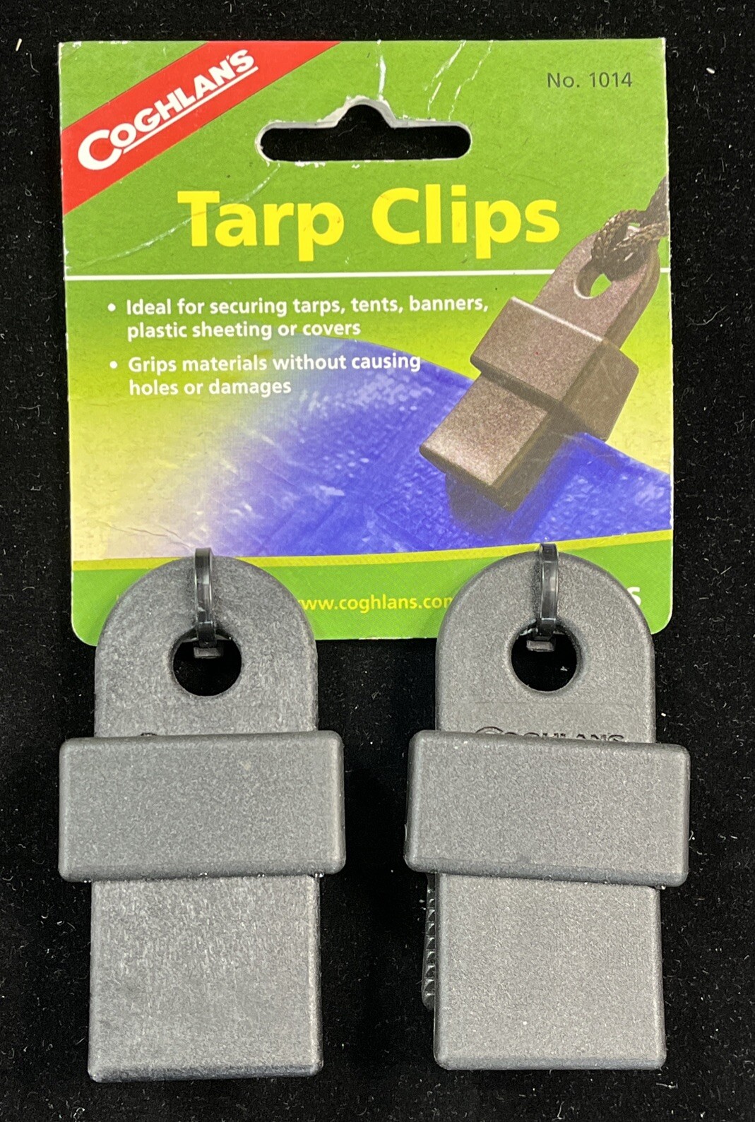 Coghlan's Tarp Clips 2-Pack - Black No. 1014 | eBay