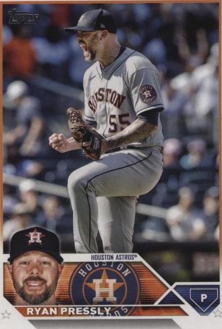 2023 Topps Series 1 - Ryan Pressly #228 Advanced Stats Back /300 for ...