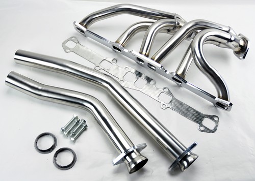L6 144/170/200/250 CID Stainless Steel Performance Exhaust Headers for ...