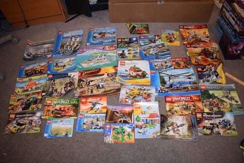 Lego Legos Instruction Book Manual Lot 35 Instructions Books Manuals ...