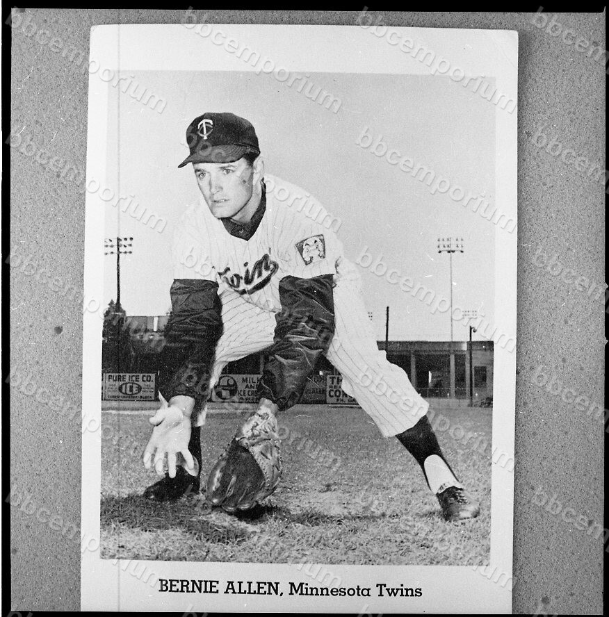 Bernie Allen Minnesota Twins Medium Frame Negative - Jim Rowe Archive U620 | eBay