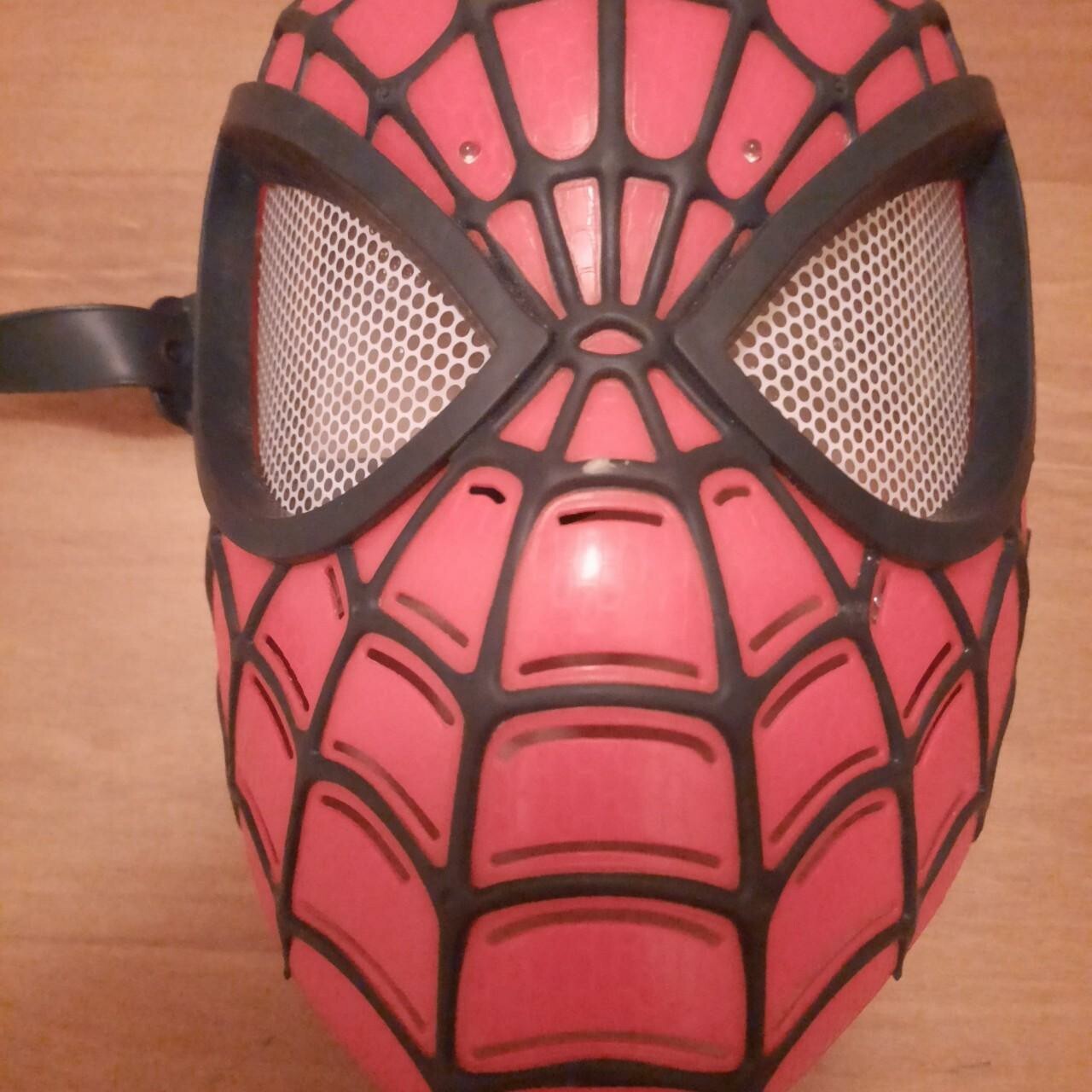 2014 Hasbro Spiderman Light Up Mask Nose Sensor Adult | eBay Australia