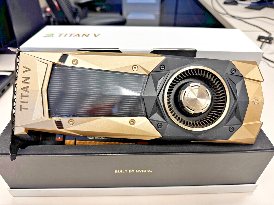 NVIDIA Titan V 12GB HBM2 Professional CUDA Graphics Card GPU 900-1G500 ...