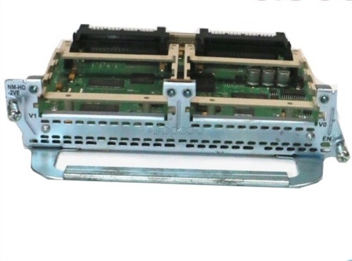 1Pc Cisco NM-HD-2VE Network Module For 2811 2821 2851 3825 3845 Used ...