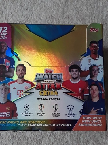 Topps Champions League Match Attax BOX EXTRA 2023-24 – 36x PACKS | eBay