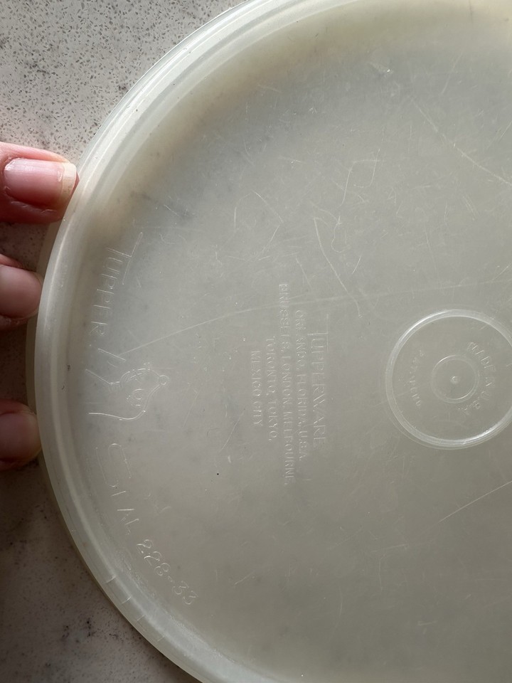 228-33 Vintage Tupperware Lid Replacement Tupper Seal Only | eBay