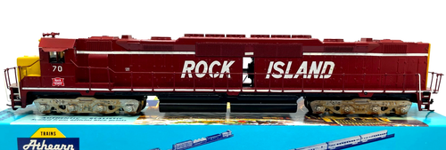 HO ATHEARN DD40 ROCK ISLAND # 70 CUSTOM PAINTED | eBay