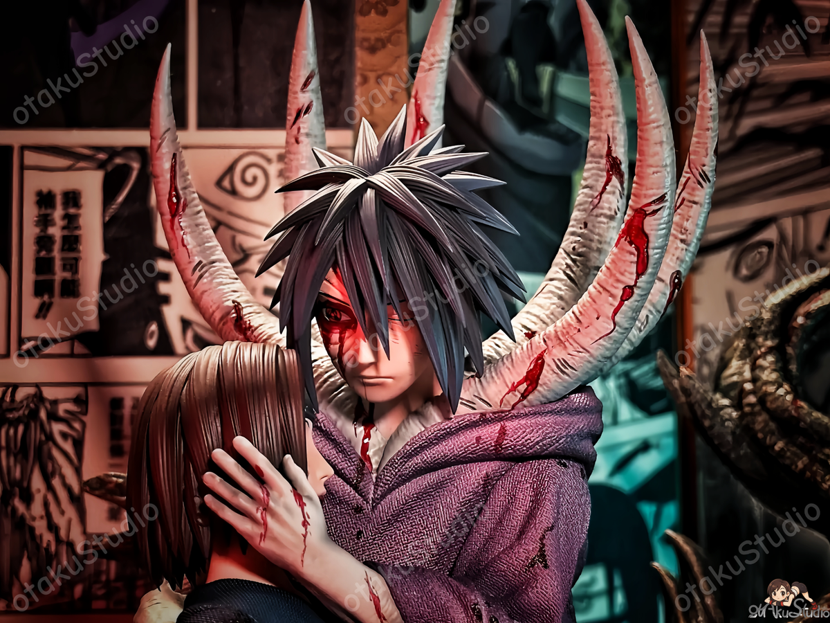 Obito Holding Rin Figure