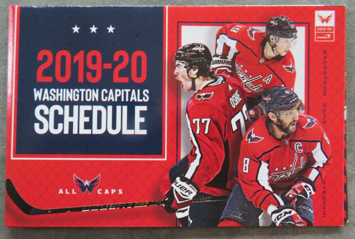 Washington Capitals Playoff Schedule
