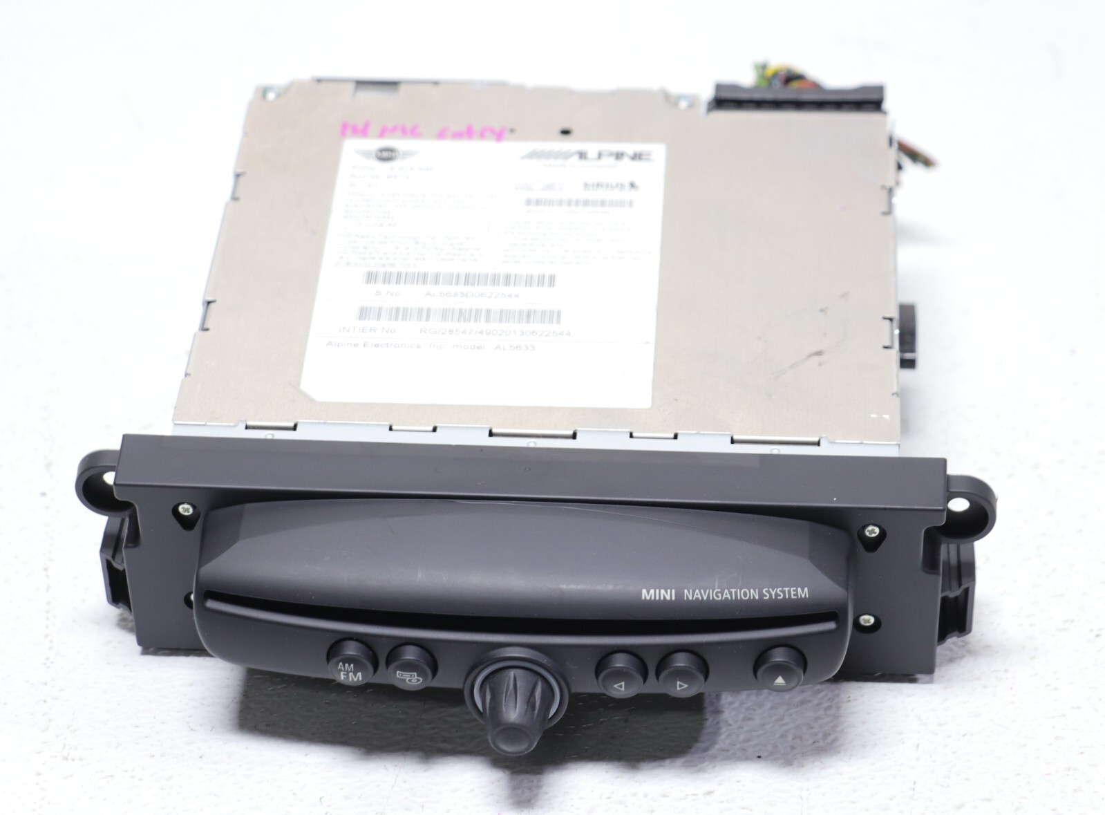 Center Radio CD Player Navigation System CHAMP 2 Head Unit OEM Mini R56 ...