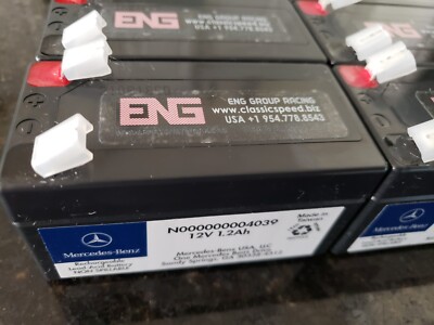 NEW/OEM MERCEDES-AMG AUX.-2SD. SUPPORT BATTERY N000000-004039 ENG ...