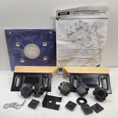 Ryobi Router & Jig Saw Mounting Kit for BT3000 10" Table Saw- Almost ...