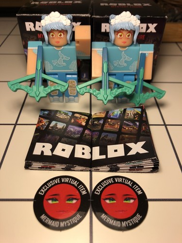 TWO Roblox Series 12 Sparklings’ Meadow: Delphine + Mermaid Mystique ...