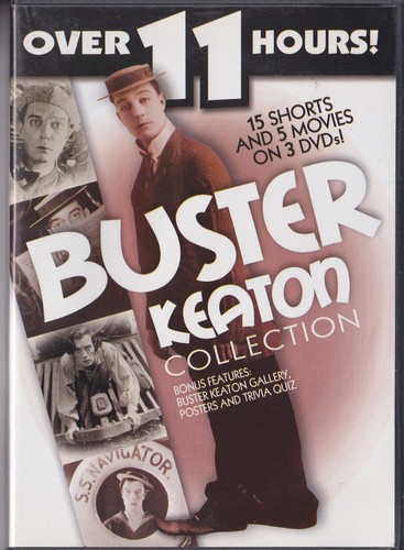 BUSTER KEATON COLLECTION Over 11 Hours 3-DISC DVD BOX SET 2007 All ...